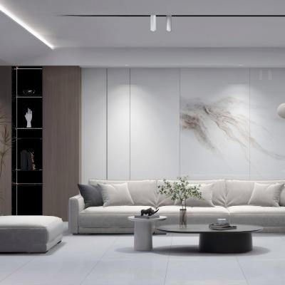 China Smooth Texture Modern Porcelain Tile Featuring Stain Resistance and Matching Grout Ideal Choice for Commercial Interiors for sale