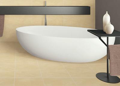 China Low Absorption Rate  Porcelain Bathroom Tile / Polished Indoor Porcelain Tiles for sale