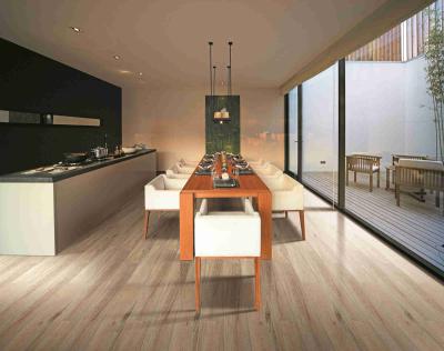 中国 陶磁器の床のカシ木効果の磁器は金の黄色い色36'をX24タイルを張ります 販売のため