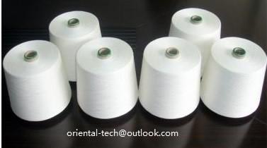 China 100%Xinjiang Long fiber combed cotton natural yarns raw white for knitting or for weaving with good quality for sale