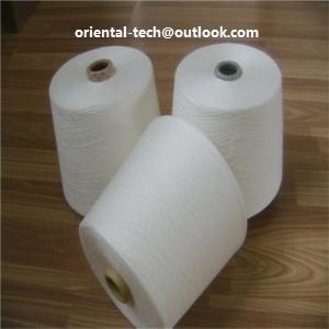 China 100% natural bamboo fiber yarn for knitting or for weaving at very reliable quality and eco-friendly for sale