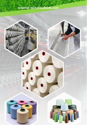 China 100% natural bamboo fiber yarn for knitting or for weaving at very reliable quality and eco-friendly for sale