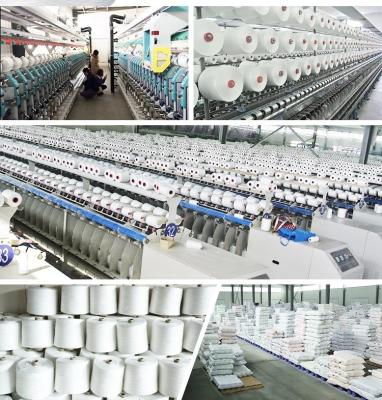 China Ne100/1 long fiber combed cotton yarns for knitting or for weaving or for knitting for sale