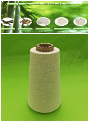 China 100% natural bamboo fiber yarn for knitting or for weaving at very reliable quality and eco-friendly for sale