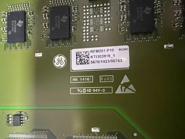 Original RFM201 Board KTZ303916 for GE VolusonE8/E10 Ultrasound Systems