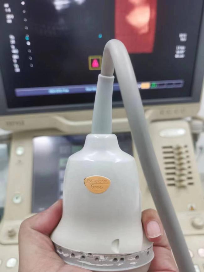 Toshiba PVT-675MV 3D/4D convex array ultrasound transducer