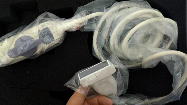GE LogiqE10 L2-9-D linear array ultrasound probe