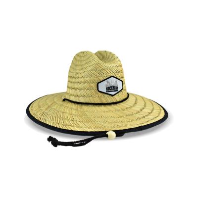 Cina Bagnino praticante il surfing di Straw Hat Per Summer Outdoor della toppa unisex in vendita