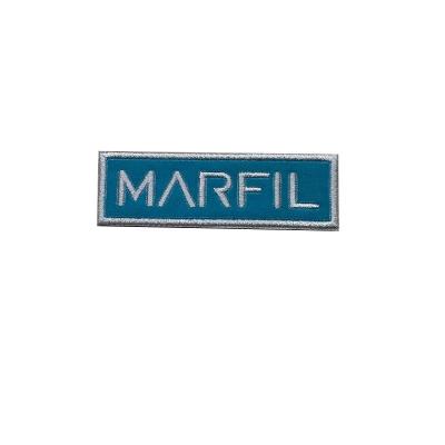 Cina College Student Army Soldier Embroidered Name Badges With Velcro On Backing in vendita