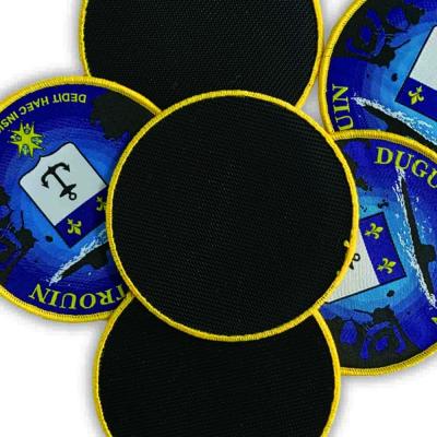 Cina Etichetta Merrowed della toppa tessuta Velcro del bracciale per i militari della marina in vendita