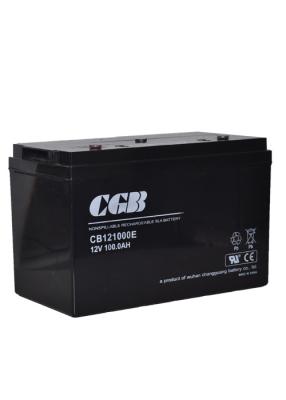 China 12Volt 100Ah Agm Recycle Sealed Lead Acid Batteries Maintenance Free for sale
