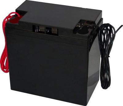 China Energy System Power Storage Batteries Rechargeable Lead Acid Battery 12V 55AH for sale