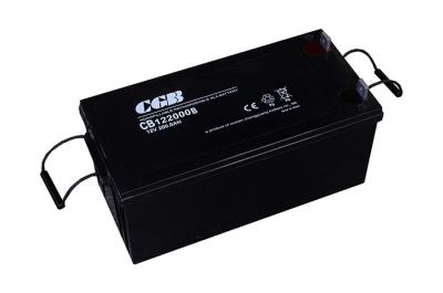 China No Leaking UPS  Lead Acid  Battery 12V 200 Amp Hour Deep Cycle Battery for sale