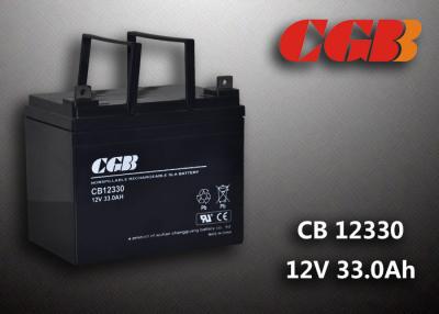 China 12V 33AH CB12330 Energy Storage Battery , UPS ABS charging sealed lead acid batteries for sale