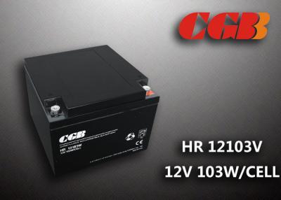 China UPS EPS Valve Regulated Lead Acid Battery 12V 25AH For High Rate Demand for sale