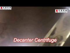 Centrifugadora horizontal de la jarra de 3 fases para el aceite que obtiene del cartílago cocinado
