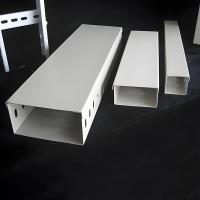 China Medium Duty Load Capacity Solid Bottom Cable Tray 50mm With 4 Slots for sale