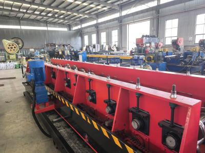 China Sturdy Automated Cable Tray Fabrication Equipment | Adjustable Sheet Input Width 200-600mm for sale
