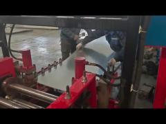 3KW PLC Control System Steel Cable Tray Cover Machine For Steel Industry
