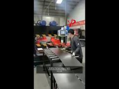 Machine voor het perforeren van metalen kabelbakken met een maximale punchdikte van 6 mm en een PLC-besturingssysteem