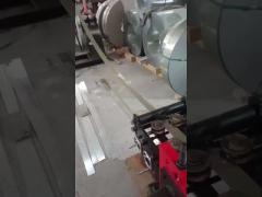 0.8-1.0mm Steel Profile 35*10mm Electric Cabinet Din Rail Cable Tray Roll Forming Machine Ηλεκτρικό ντουλάπι