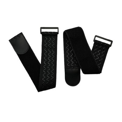 China DANSKY Adjustable Wave Rubber Non-Slip Self-Adhesive Elastic Strap with Buckle Hook and Loop Fastener for sale