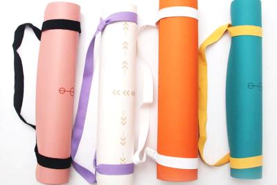 China DANSKY Yoga Mat Sling 183cm Length Adjustable Thick Straps Sling for Carrying Large Mats Custom logo Carrier Mat Belt for sale