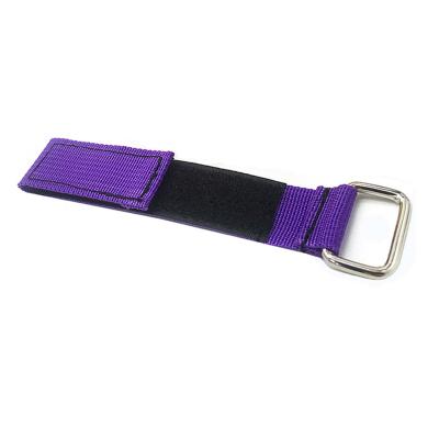 China DANSKY Custom Adhesive Strip Tape Reusable Adjustable Webbing Strap With Buckle Nylon Hook and Loop Strap Cable Ties Fastener for sale