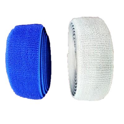 China DANSKY Custom Color Self-Adhesive Adjustable Elastic Band Hook and Loop Tape Fastener for Shoes Bags Garment Storage for sale