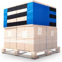 China DANSKY Custom Size Reusable Nylon Pallet Stretch Wrap Strap Black Pallet Cargo Straps for sale