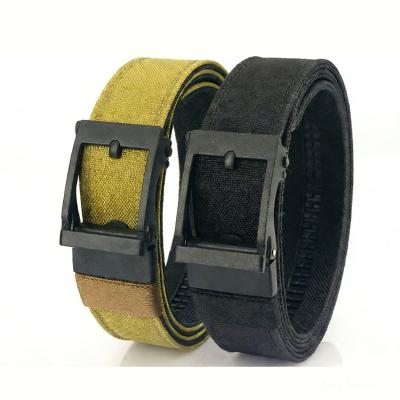 China DANSKY Belt Ratchet Golf Canvas Tactical Belt for Men Adjustable Webbing with Ratcheting Buckle for sale