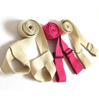 China DANSKY Custom Adjustable Cotton Webbing Yoga Shoulder Strap Sports Carry Belt for Exercise & Stretch Fitness for Yoga Mat Strap for sale
