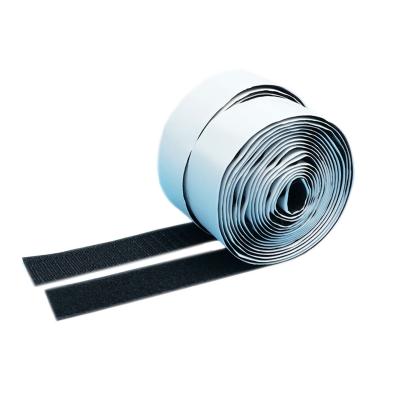 China DANSKY Custom Adhesive Hook and Loop Fastener Tape Strong Sticky Adhesive Back Glue Hook and Loop for sale