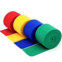 China Dansky Custom Double Side Fabric Loop Tape Soft Nylon Reusable Loop Tape 10-1500mm for sale