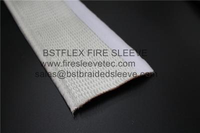 China silicone coated hose and cable fire resistant sleeve for sale