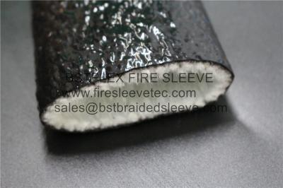 China BLACK FIRE SLEEVE BRAID FLAME ARMOR HEAT SHIELD for sale