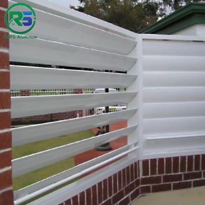 Cina Feritoie di alluminio ricoprenti esteriori del sistema del parasole di Pvdf 2-7mm rispettosi dell'ambiente in vendita