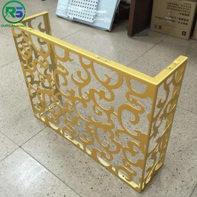 Cina Copertura di alluminio del metallo degli strati perforati per la copertura all'aperto di protezione dell'unità di CA a prova di fuoco in vendita