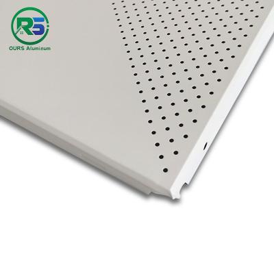 Cina La clip perforata decorativa 0.8mm resistente del tempo nel soffitto del metallo piastrella l'alluminio in vendita