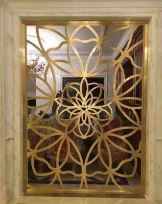 Cina stile lussuoso di scultura delle facciate decorative di alluminio degli schermi del rivestimento di 2-4mm in vendita