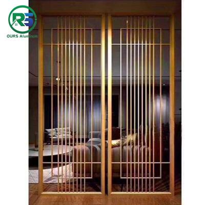 Cina La segretezza di alluminio decorativa contemporanea scherma le facciate dell'interno del taglio del laser in vendita