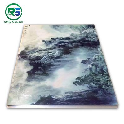 China 3D que imprime o favo de mel de Alu do teste padrão almofada o painel de sanduíche de alumínio decorativo do favo de mel à venda