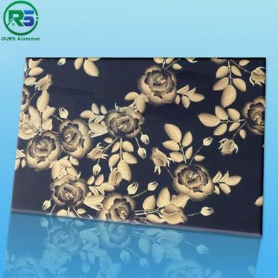 China 3D Printing Pattern Alu Honeycomb Panels Decorative Aluminium Honeycomb Sandwich Panel for sale