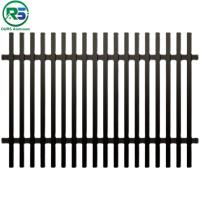 China Aluminum Privacy Fence 1800mm Height 2400mm Length for Backyard Low Maintenance for sale