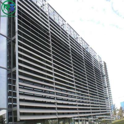 Cina Rivestimento di alluminio esteriore decorativo di Pvdf della facciata della costruzione di sistema del parasole in vendita