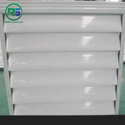 Cina luce solare di 2-7mm che blocca il materiale di alluminio della decorazione della costruzione di sistema del parasole in vendita