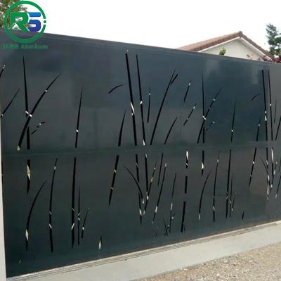 Cina Lunghezza decorativa di alluminio a prova di fuoco dello schermo 6000mm di segretezza del terrazzo dell'hotel degli schermi in vendita