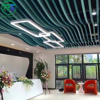 Cina Sound Proof Artistic Aluminum Ceiling Tiles Unique Perforated Metal Ceiling Panels in vendita