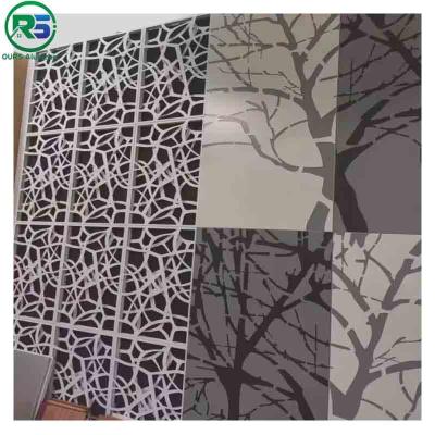 Cina White And Black Aluminum Honeycomb Panel Suspended Thickness 20MM in vendita