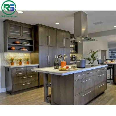 Cina Shaped Carrier System Aluminum Cabinet For Interior Decoration With White And Black in vendita